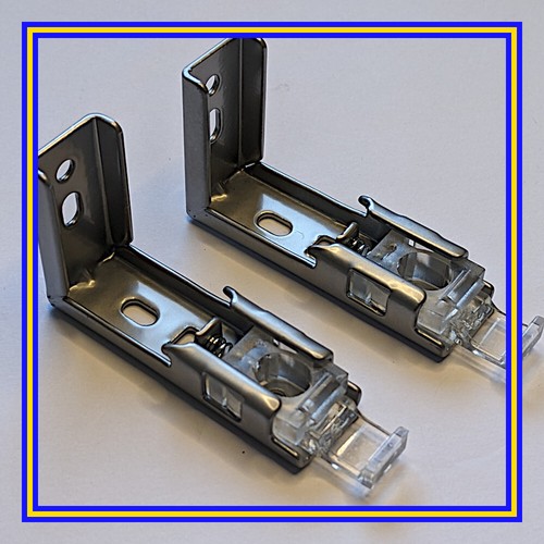 10093463 X 2 IKEA Roller Blind Brackets, Spring Loaded | eBay