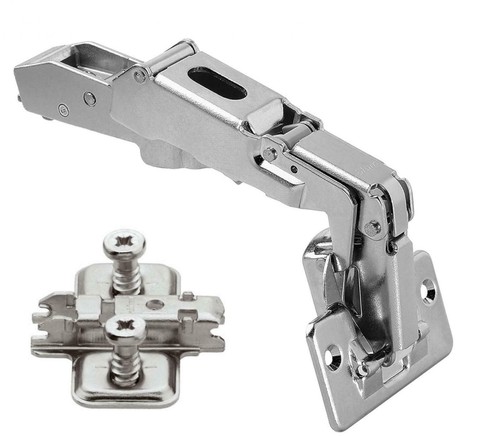 Blum 170 Degree Hinge Clip Top Overlay & Mount 71T6550 & 173L8100 ...