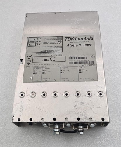 TDK-Lambda Alpha 1500W J00038A CA1500LL Power Supply Module | eBay