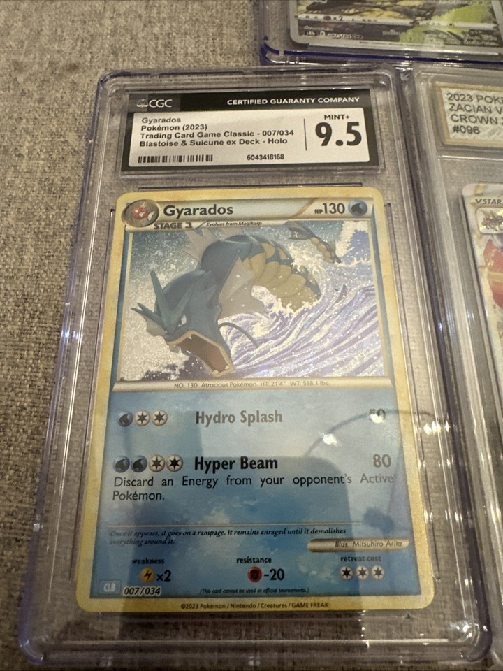 Pokémon Graded Lot of 5 Slab Cards CGC AGS Pristine 10 | eBay