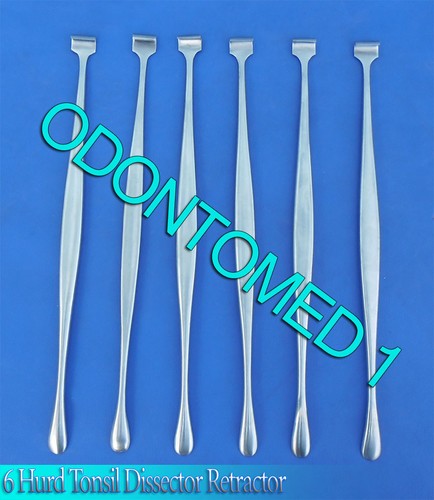 6 Hurd Tonsil Dissector Retractor Surgical Instruments 9" | eBay