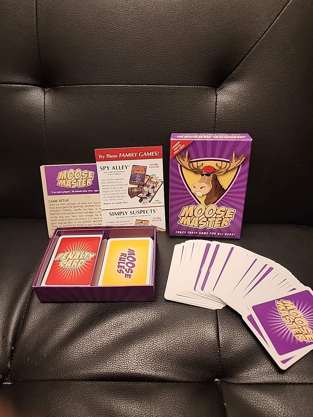 Moose Master Card Game Party Game, Boomer Games 2021 Complete | eBay