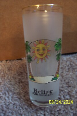 Belize Princess Souvenir Tall Shot Glass | eBay