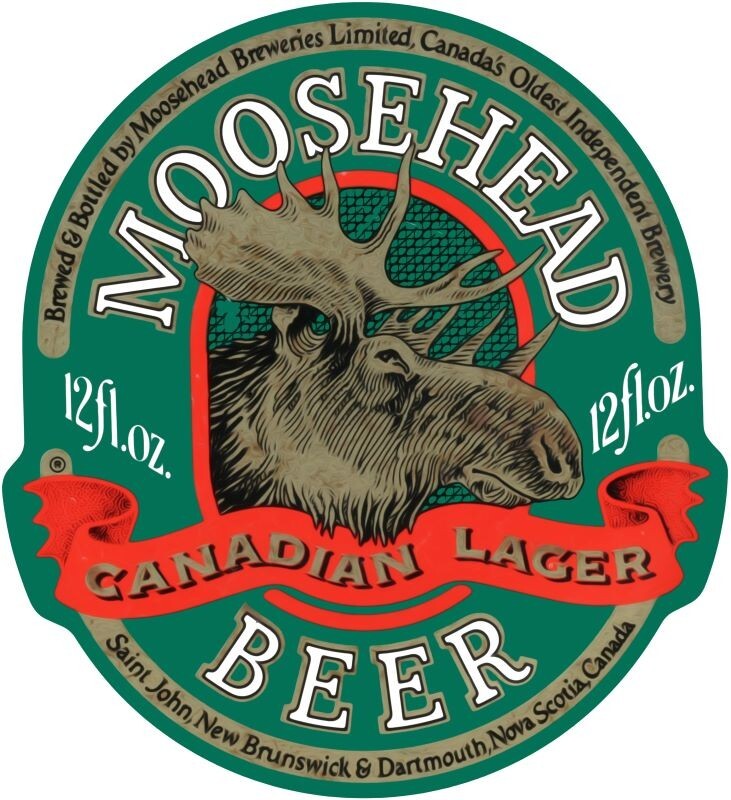 Logotipo De Cerveza Moosehead Moose Head Beer Etsy México