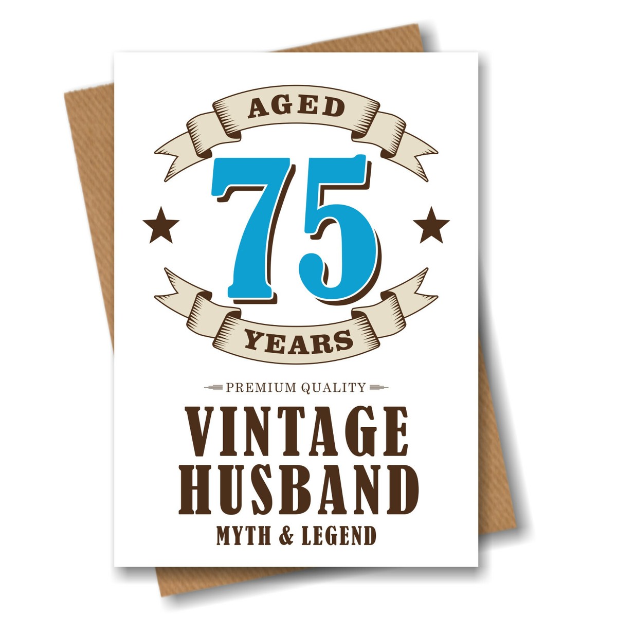 75th Birthday Card Printable