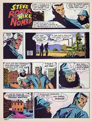 Steve Roper & Mike Nomad - full page color Sunday comic - July 23, 1978 ...