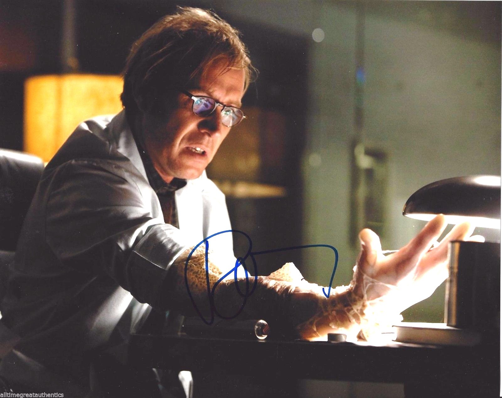 ACTOR RHYS IFANS SIGNED ANONYMOUS 8X10 PHOTO B COA ELEMENTARY AMAZING ...