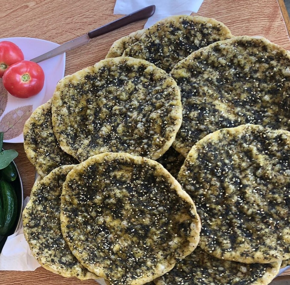 Electric Saj Arabic Bread Maker 16" Non-stick Tabun Markouk Thyme Pie ...