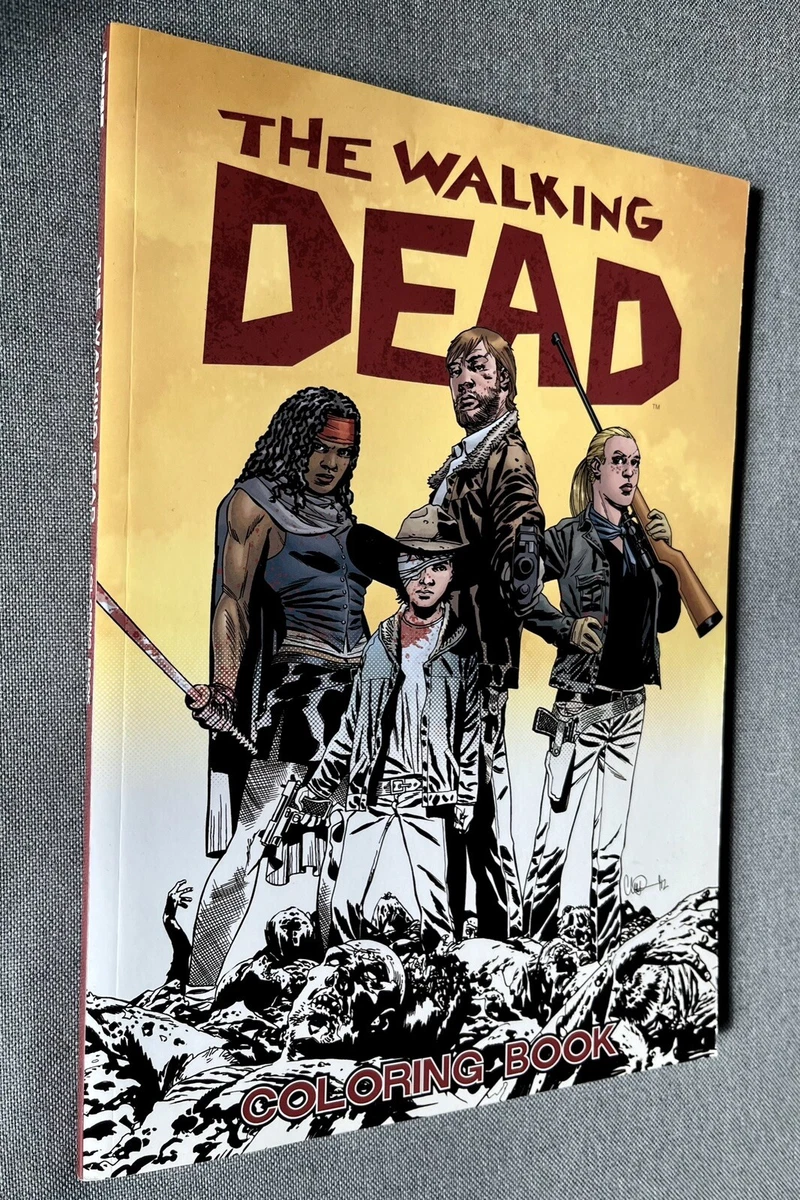 Walking Dead Character Coloring Pages