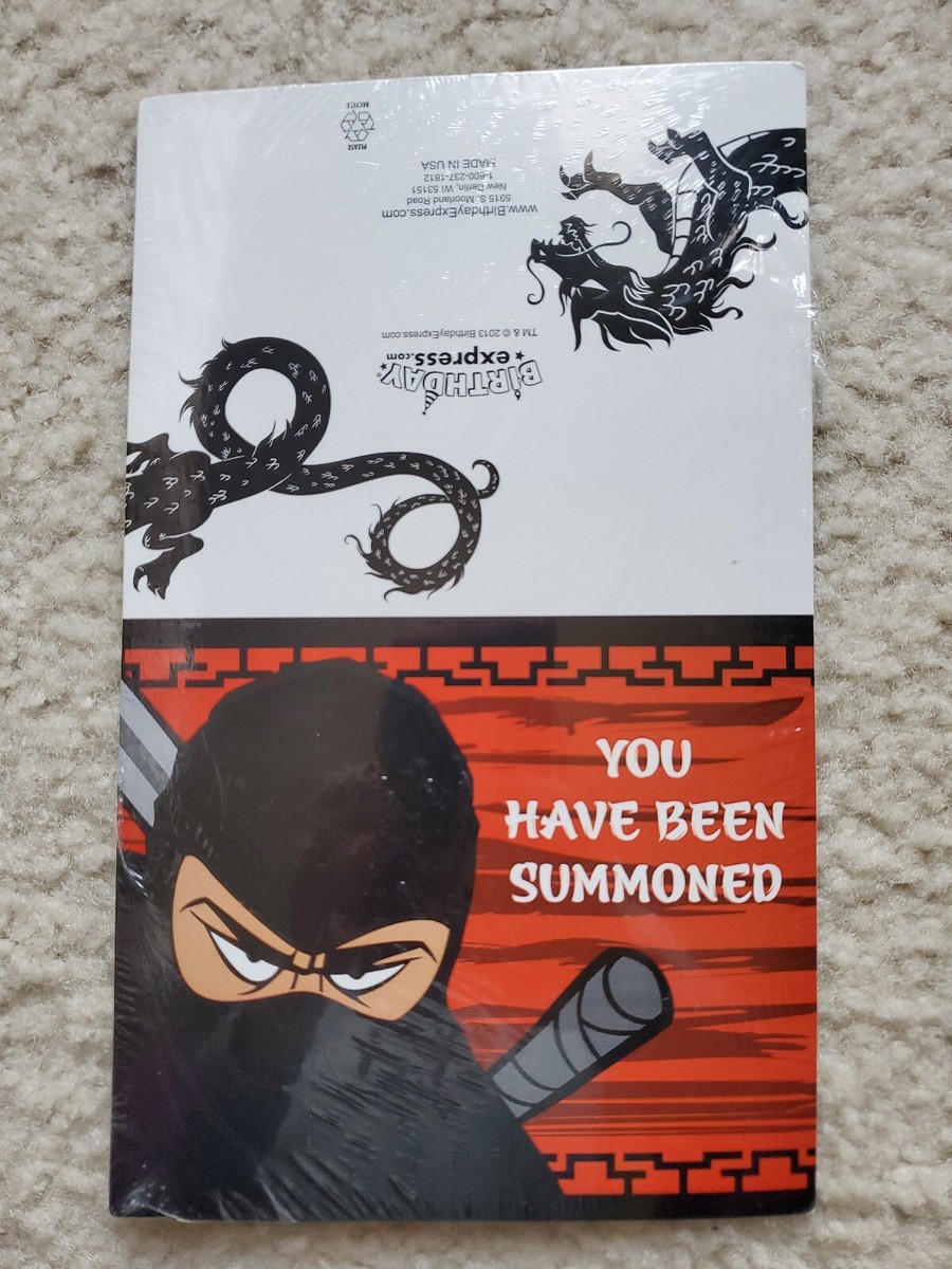 Ninja Pool Party Invitations