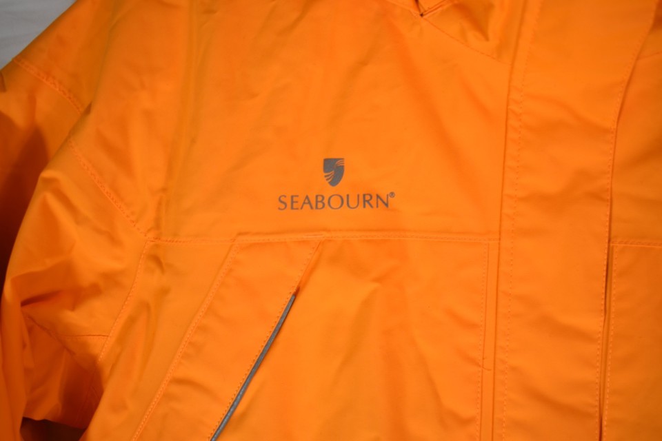 Helly Hansen Seabourn Women's Full Zip Jacket Polar Shield Parka Orange ...