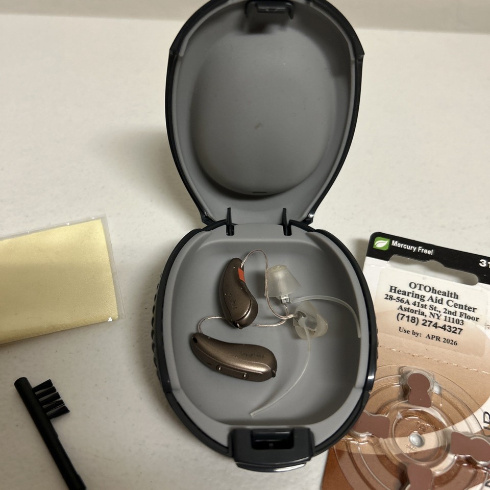 Signia Pure 312 X RIC hearing aids Wireless/Bluetooth Please read ...