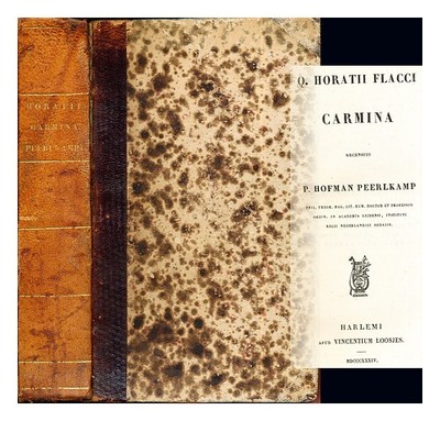 Horace. Peerlkamp, Petrus Hofman (1786-1865) Q. Horatii Flacci Carmina ...