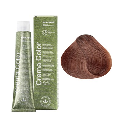 Solfine Crema Colour 7MR Ginger Blonde Permanent Hair Colour 65mL | eBay