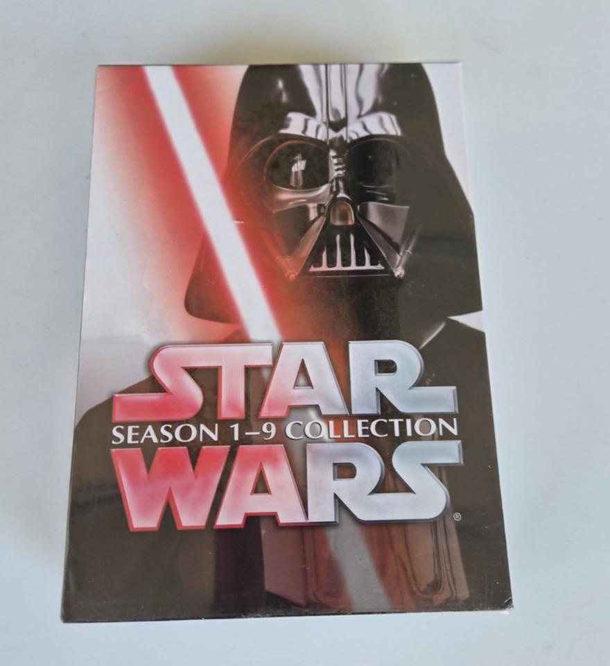 Star Wars Saga TV Series Seasons 1-9 Collection (DVD Box Set 15-Disc ...