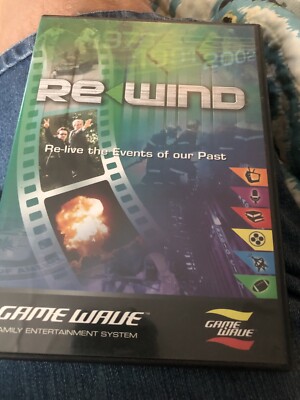 GAME WAVE Video Game - “Rewind - Relive the Events of our Past” | eBay