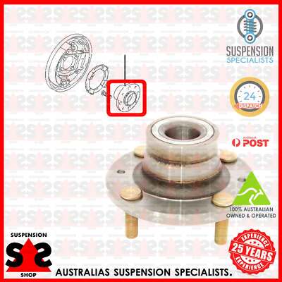 Rear Axle Wheel Hub Suit MITSUBISHI Space Star Mpv (Dg_A) 1.6 16V (DG3A ...