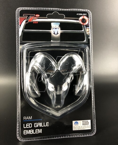 TFP for 2013-2018 Dodge Ram Emblem LED RAM Logo Grille Chrome Plated ...