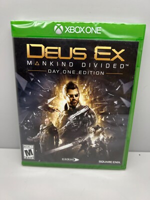 Deus Ex Mankind Divided Day One Edition Xbox One SEALED Microsoft | eBay