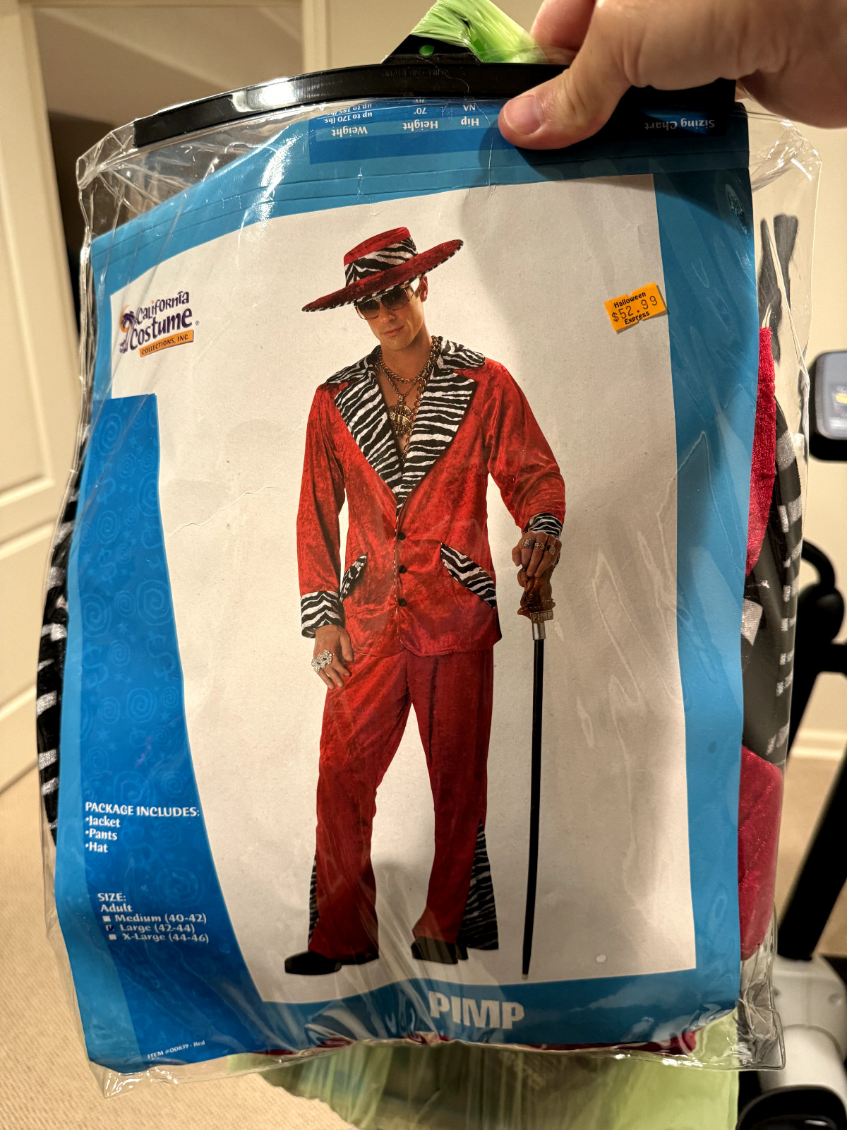 Pimp - Halloween Costumes Men Funny - Gem