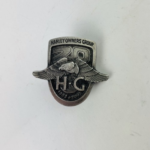 1983-2003 Harley Davidson Owners Group Member Metal Sheriff Badge ...