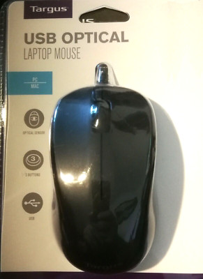 Targus USB Optical Laptop Mouse - AMU80US 092636248758 | eBay