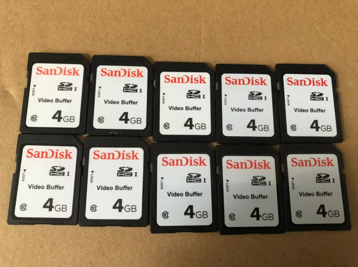 10PCS SANDISK 4GB SD CARD SDHC | eBay