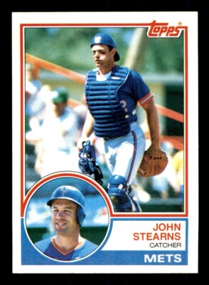 1983 Topps Baseball #212 John Stearns EX/MT or Better *cc1 | eBay