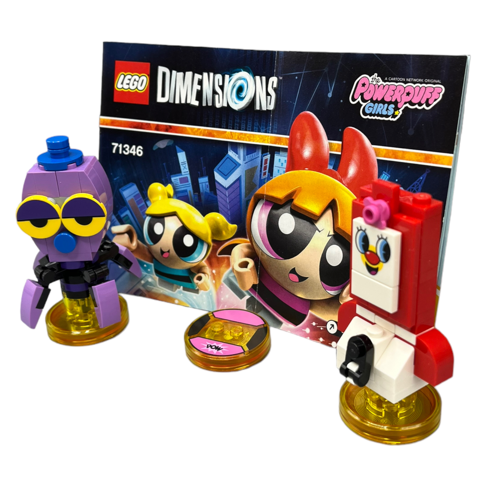 LEGO DIMENSIONS 71346 The Powerpuff Girls Team Pack Toy Tag Octi ...