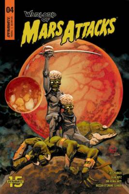 WARLORD OF MARS ATTACKS #4 JOHNSON COVER DYNAMITE ENTERTAINMENT COMICS | eBay
