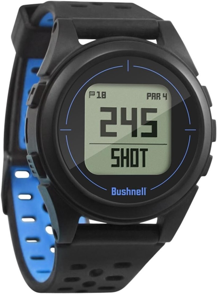 Bushnell 368850 Neo Ion 2 Golf GPS Watch, Large, Black/Blue OPEN BOX ...