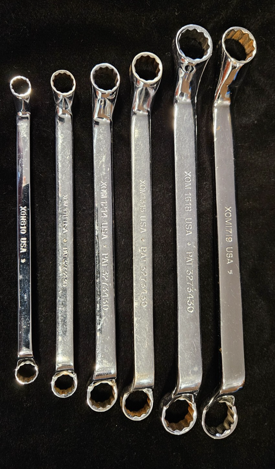 SNAP-ON TOOLS METRIC / SAE Deep Offset Box Wrench SET/LOT 6pcs USA | eBay