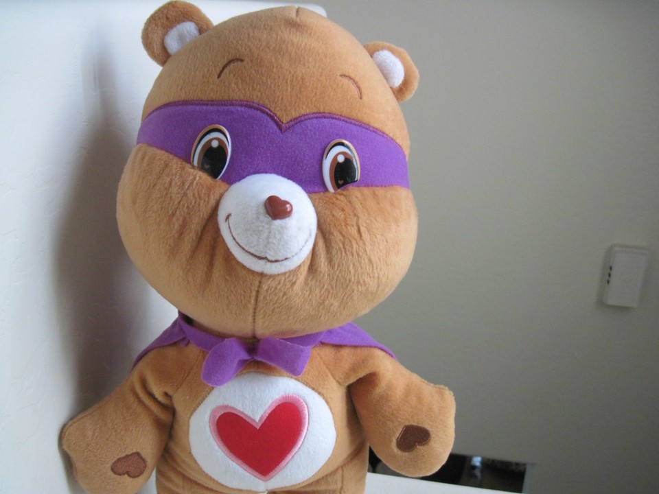 17" Care Bears ~Tenderheart Bear as Batman Plush Stuffed Animal | eBay