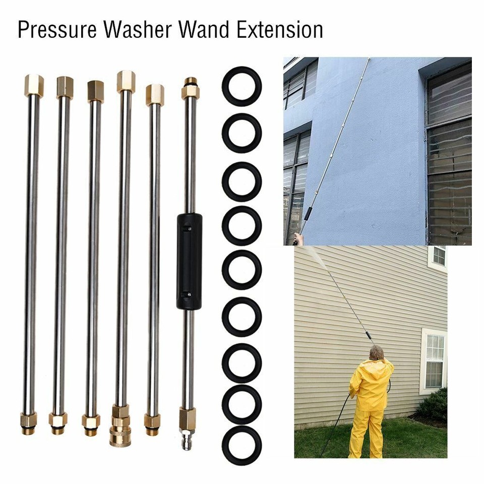 Gutter Cleaning Tool Extension Wand Lance Rod High Pressure Washer Roof ...