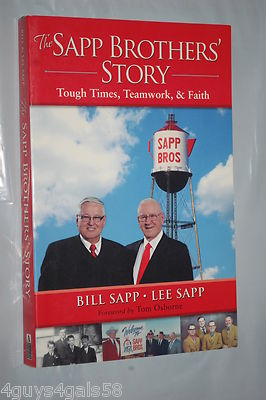 The Sapp Brothers Story : Tough Times, Teamwork, and Faith by Bill and ...