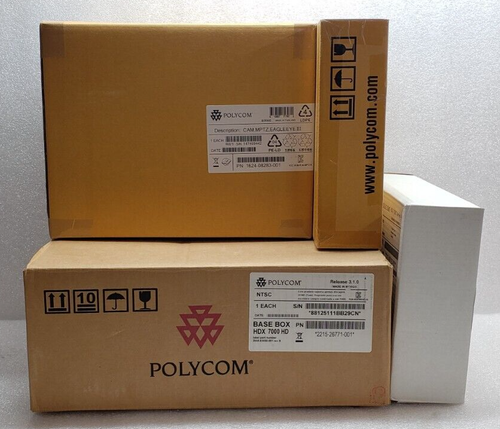 NEW-OPEN BOX - Polycom HDX 7000 FULL System Set (7200-23130-001) #99 | eBay