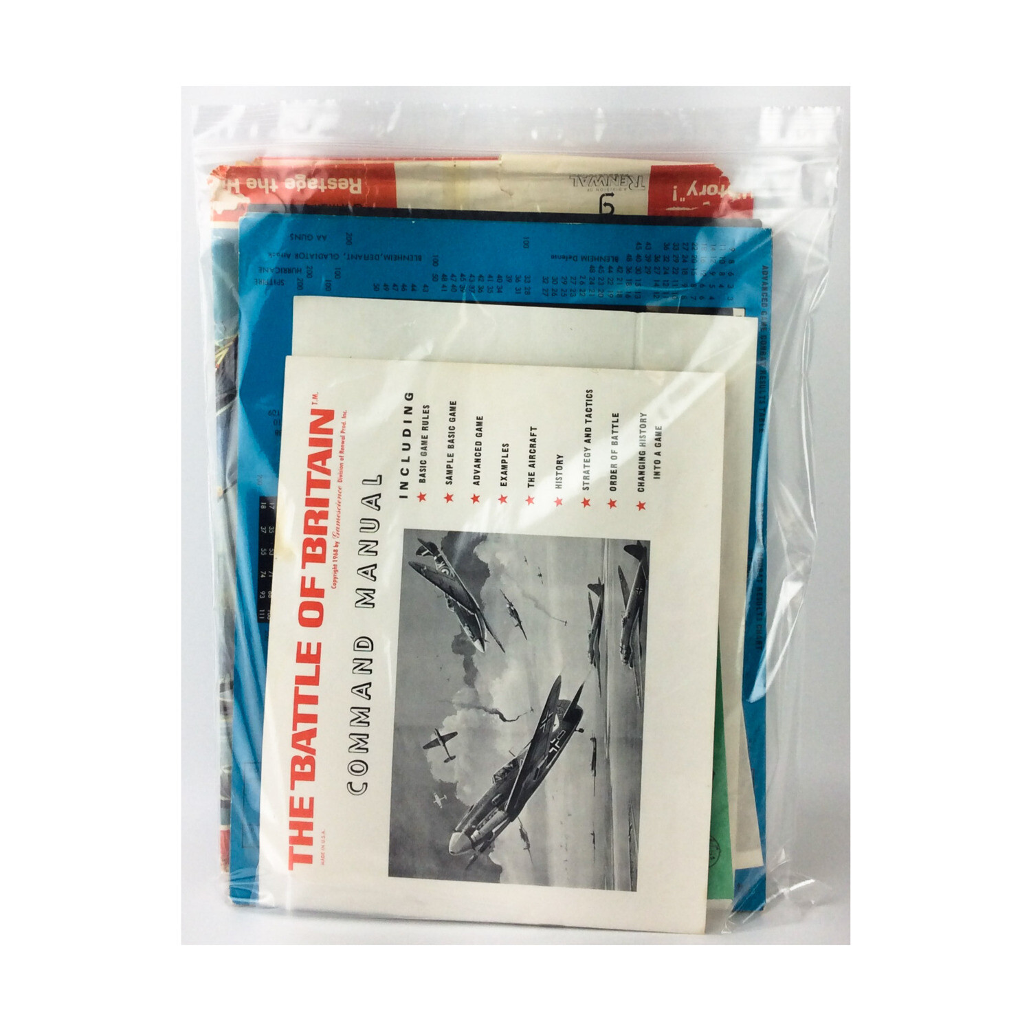 Lou Zocchi War Game Battle of Britain Bag VG | eBay