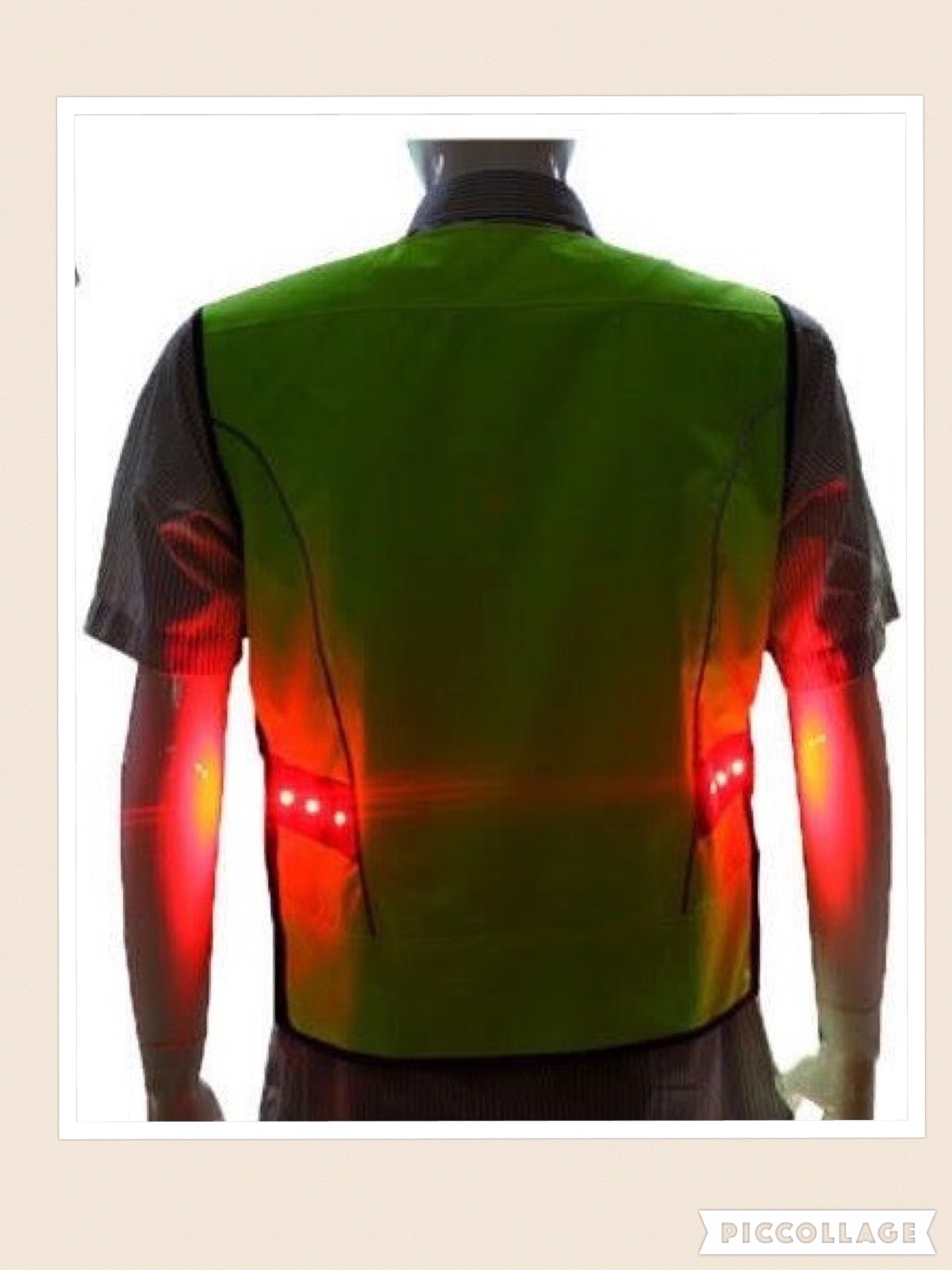Led light up clothing, high vis vest,gilet,runners,cyclists, horse ...