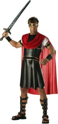 ADULT MEN'S HERCULES, GLADIATOR, OR ROMAN WARRIOR COSTUME - L (42-44 ...