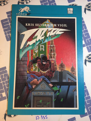 Grips Comic Book Issue No.1 1986 Tim Vigil, Kris Silver Silverwolf ...