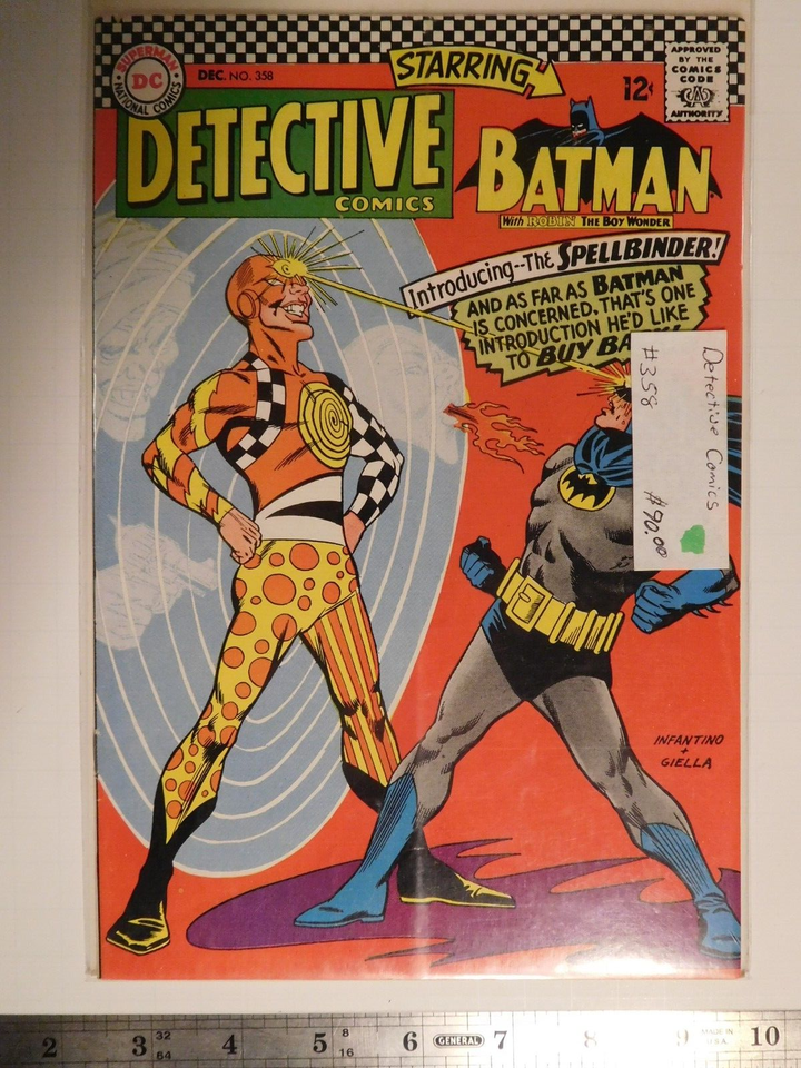 Detective Comics Batman #358 Vintage .12 Cent Comic Book | eBay