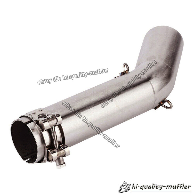 For Suzuki GSXR 600 750 2006-2007 Exhaust Middle Pipe Link Carbon Fiber ...