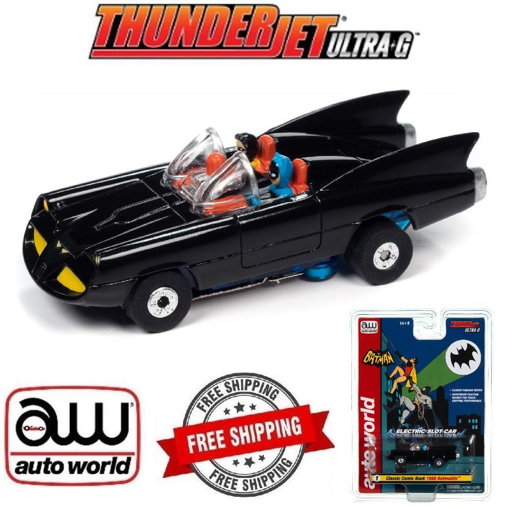Auto World SC395-1 Thunderjet Comic Book 1968 Batmobile Black HO Scale ...