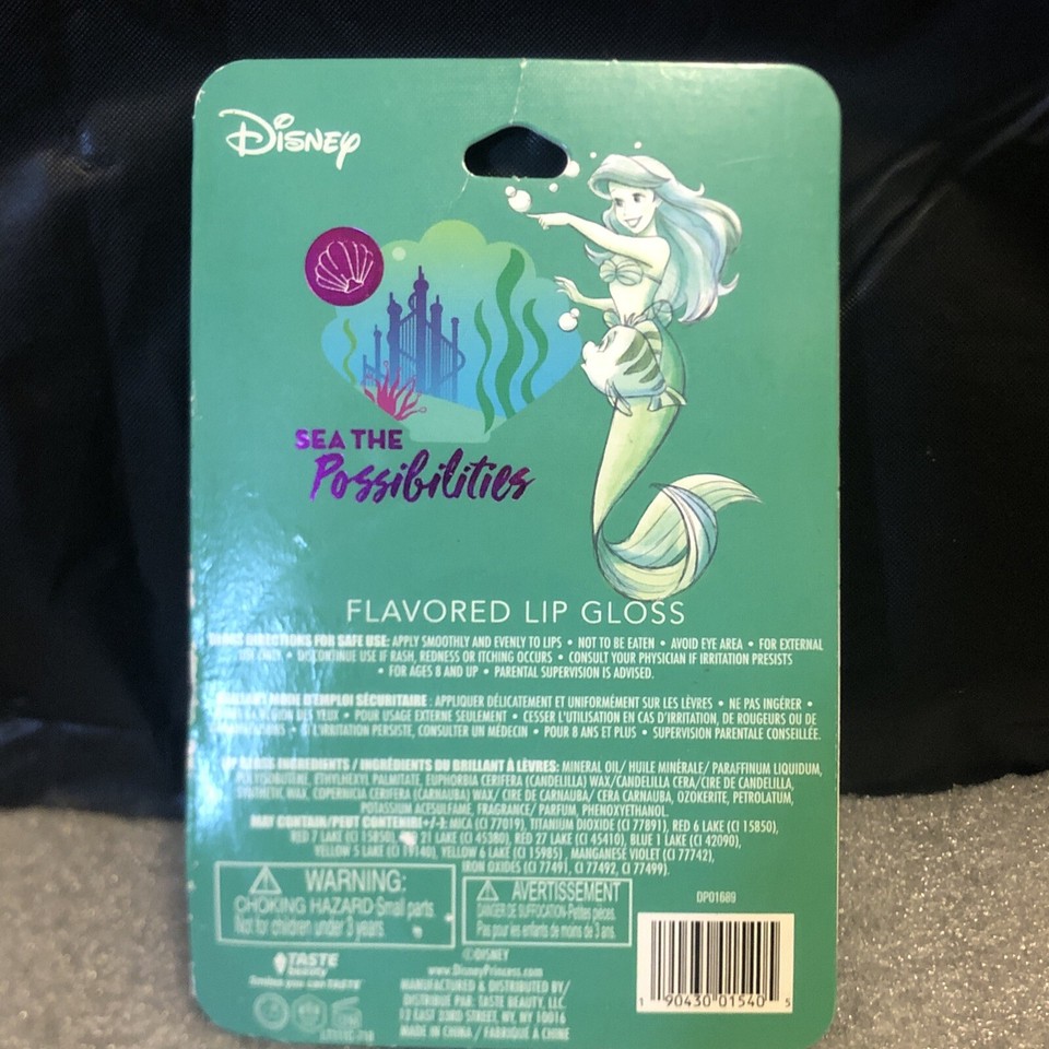 Disney Ariel ~ BERRY Flavored Lip Gloss ~ Sealed | eBay