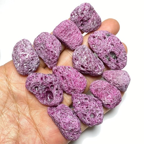 104g Natural Red Corundum Ruby Crystal Natural Shape Stone Healing ...