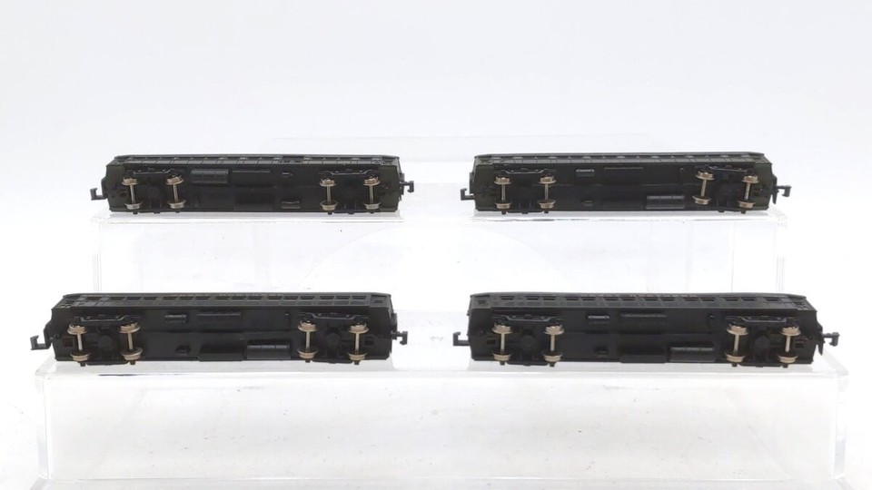 Con-Cor N Scale Great Northern & New York Central Passenger Cars [4] EX ...