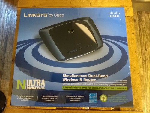 Linksys Simultaneous Dual-Band Wireless-N Router - Linksys WRT400 NEW ...