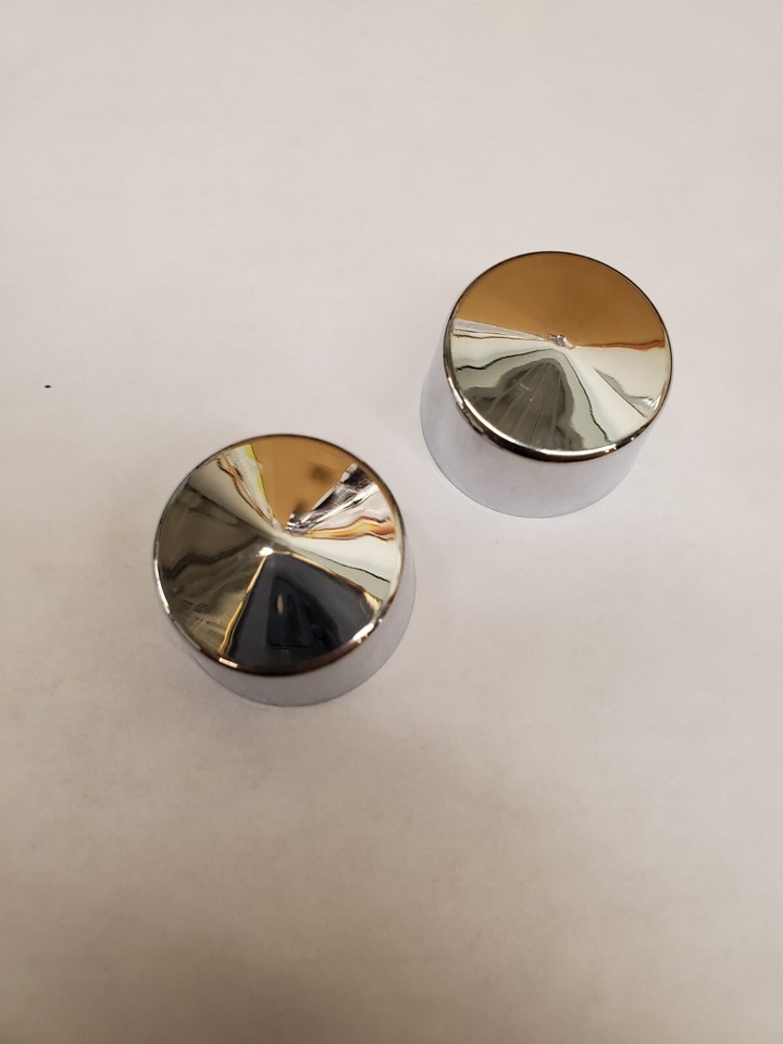 HOT TOPPER® CHROME TOPPERS - SET OF 2 RIGHT SIDE MOTOR MOUNT COVERS ...