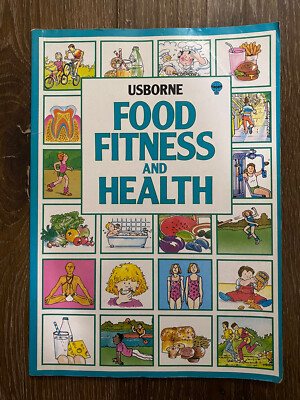 Vintage 1991 Usborne Food Fitness And Health Cookbook Recipes Cook Book ...