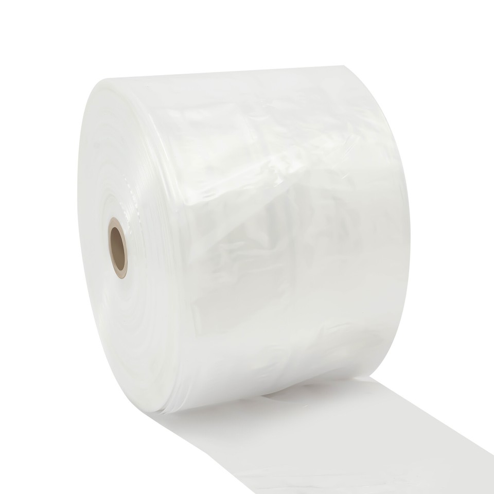 PE Poly Tubing Roll Plastic Poly Tube Bags For Food Packaging tear ...